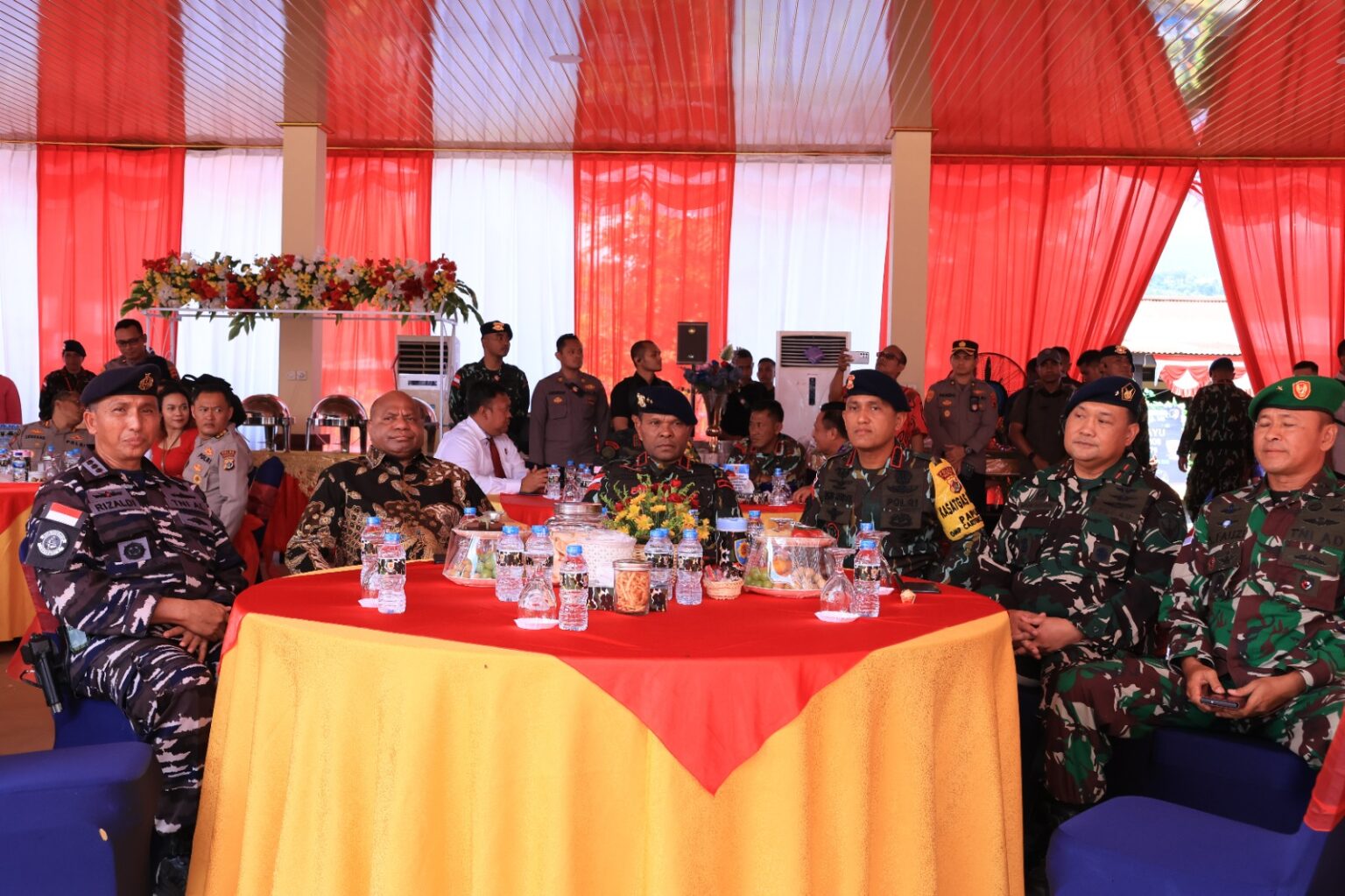 Kapolda Papua Irjen Patrige Renwarin Hadiri Syukuran HUT ke-79 Korps Brimob Polri Tahun 2024 ...